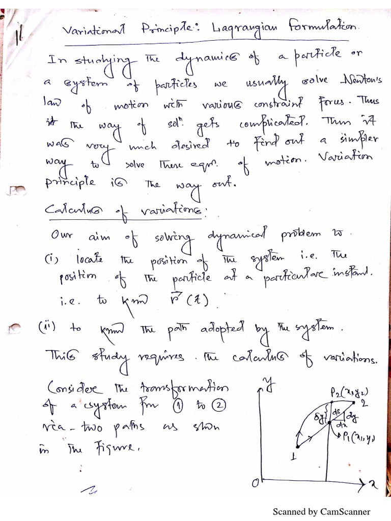 Variational Principle | PDF