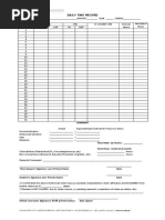 School Clinic Pass Template | PDF