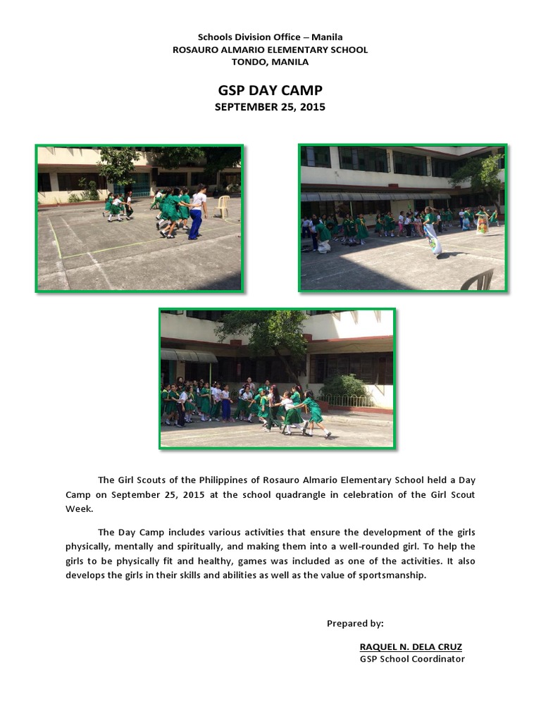 Narrative On GSP Games | PDF