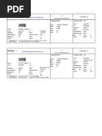 Indigo Boarding Pass Sample | PDF