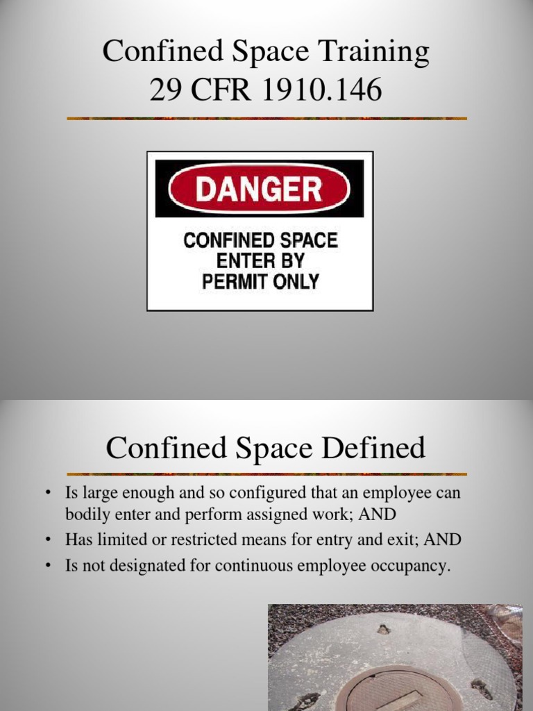 Confined Spaces | PDF | Carbon Monoxide | Safety