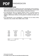 Perno Estructural A325 Galv | PDF | Materiales de construcción | Rieles