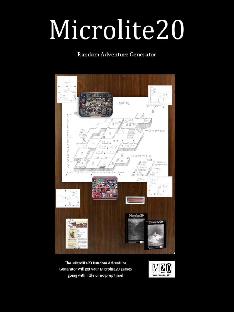 Micro Lite 20 Random Adventure Generator | PDF | Copyright | License
