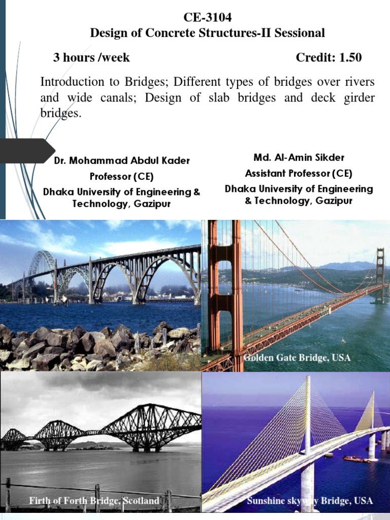 Introduction of Bridge - Lecture | PDF | Bridge | Truss