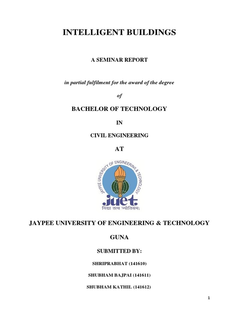 Understanding the Evolution and Capabilities of Intelligent Buildings ...