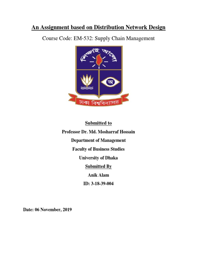 Distribution Network Design | PDF | Warehouse | Delivery (Commerce)