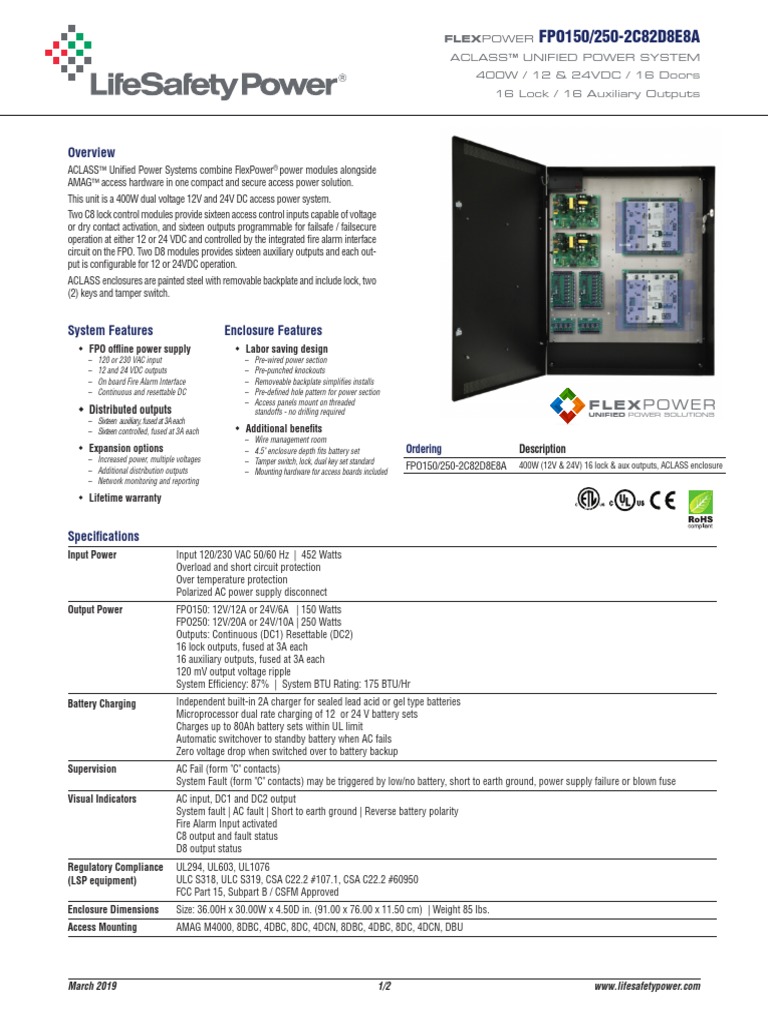 Ds Fpo150 250-2c82d8e8a | PDF | Battery Charger | Power Supply