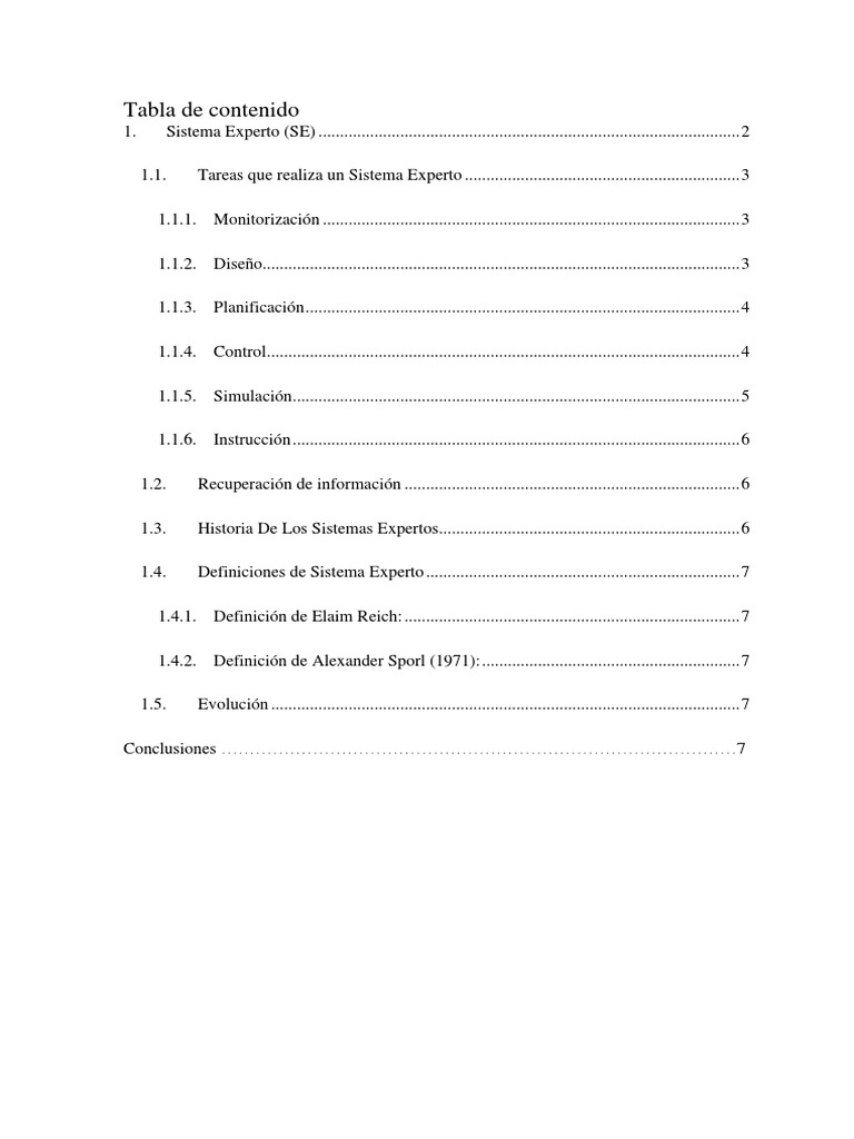 Ejercicio-Tabla de Contenido-11 | PDF | Informática | Cognición