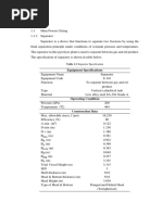 Fuel Gas K.O. Drum Vertical Separator Sizing - API 12J | PDF | Density ...
