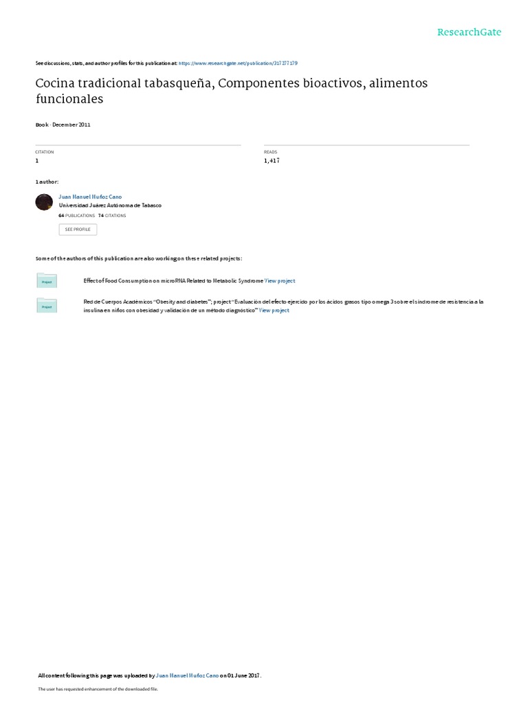 3 - Libro Componentes Bioactivos Alimentos Funcionales PDF | PDF ...