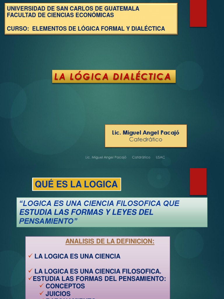 Logica Dialectica y Proceso Historico - Elementos | PDF | Dialéctico ...
