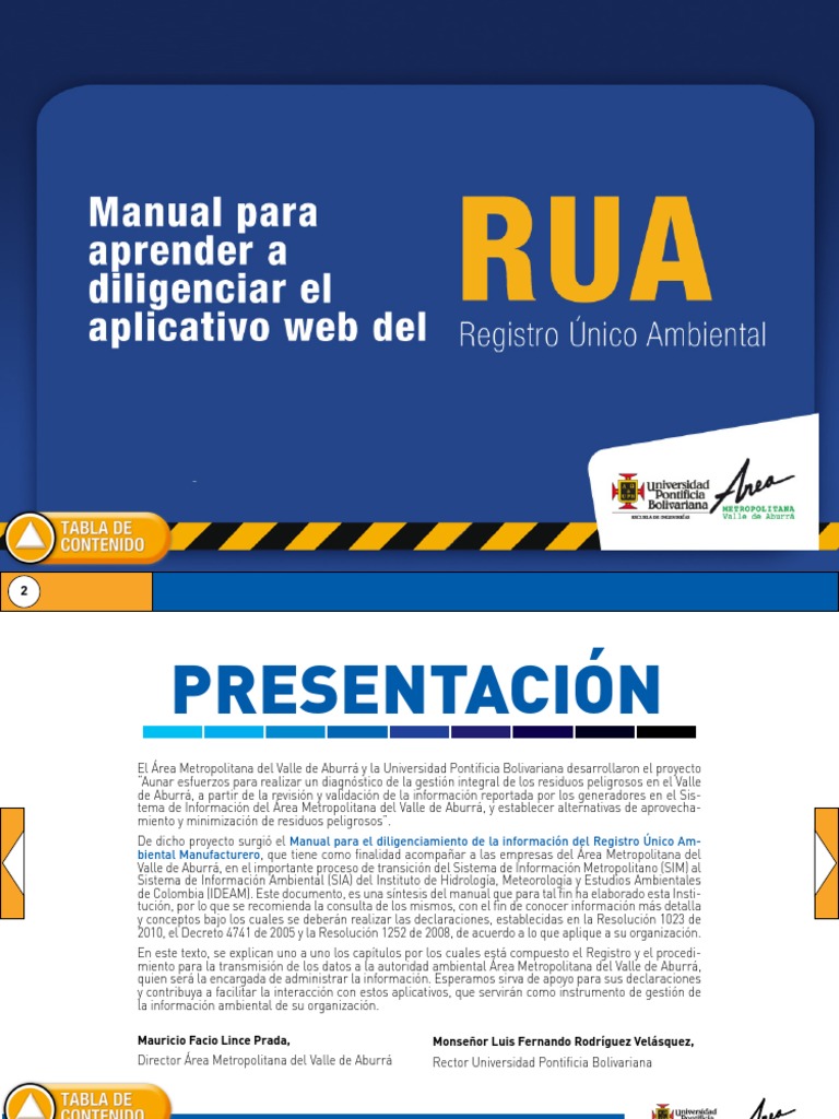 Manual Rua | PDF | Contraseña | Residuos