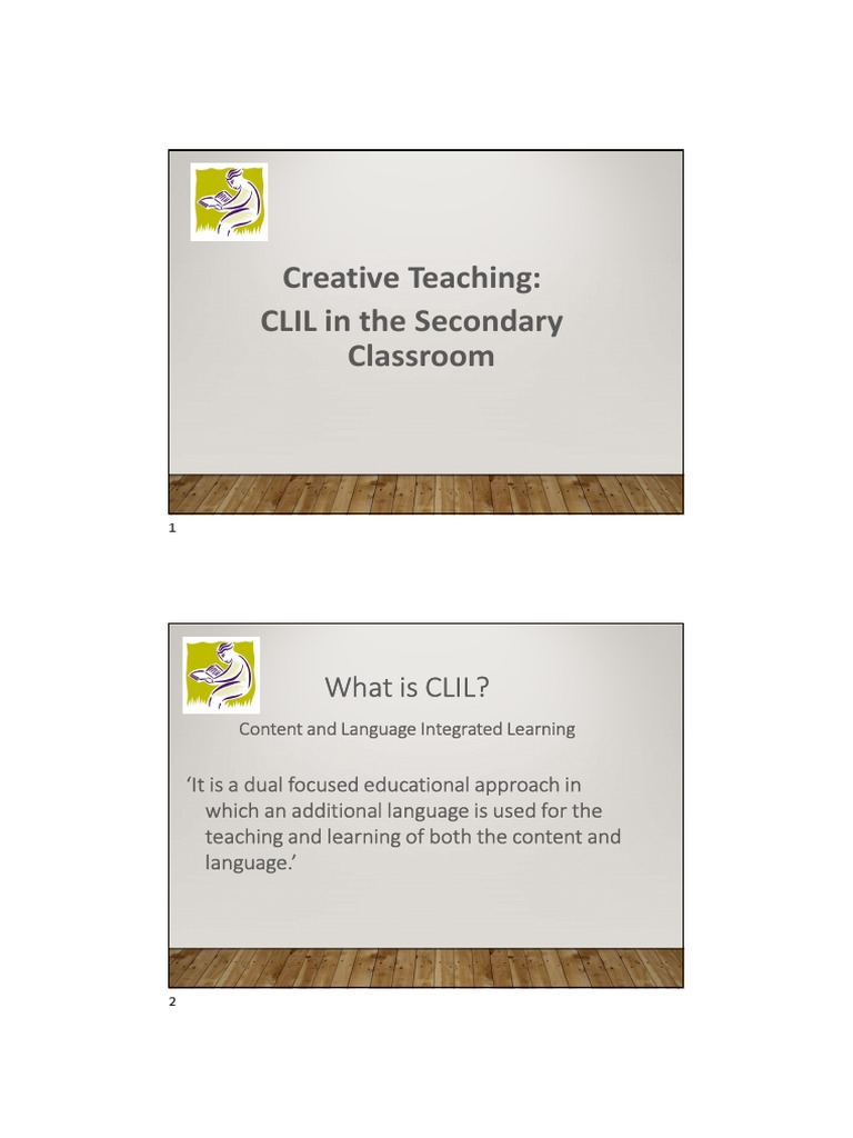 An Introduction To CLIL With Scaffolding and Differentiation | PDF ...