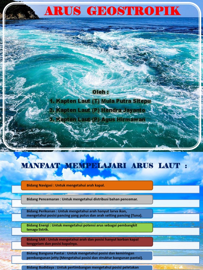 Arus Geostropik | PDF
