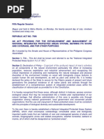 RA 7586: National Protected Areas Act | PDF | Protected Area | Resource