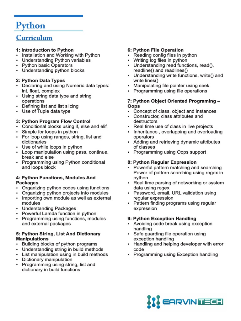 Python PDF | PDF | Python (Programming Language) | Object Oriented Programming