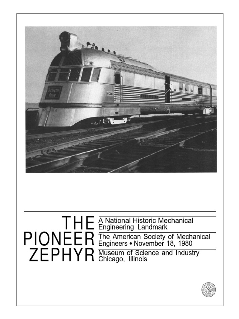 58 Pioneer Zephyr 1934 | PDF | Rail Transport | Rolling Stock
