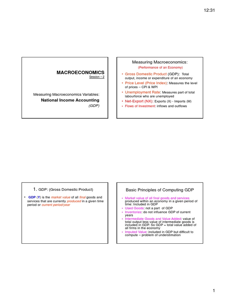 Macroeconomics | PDF | Nominal Rigidity | Consumer Price Index