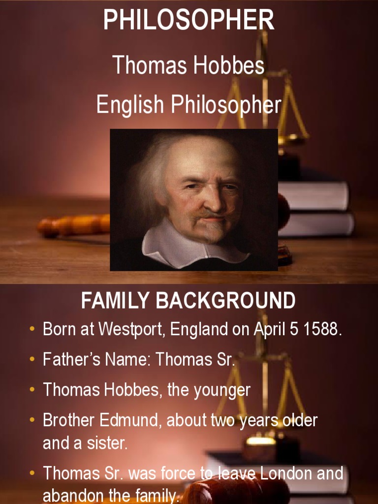 Thomas Hobbes Philosophy Social Contract Theory | PDF | Social Contract ...