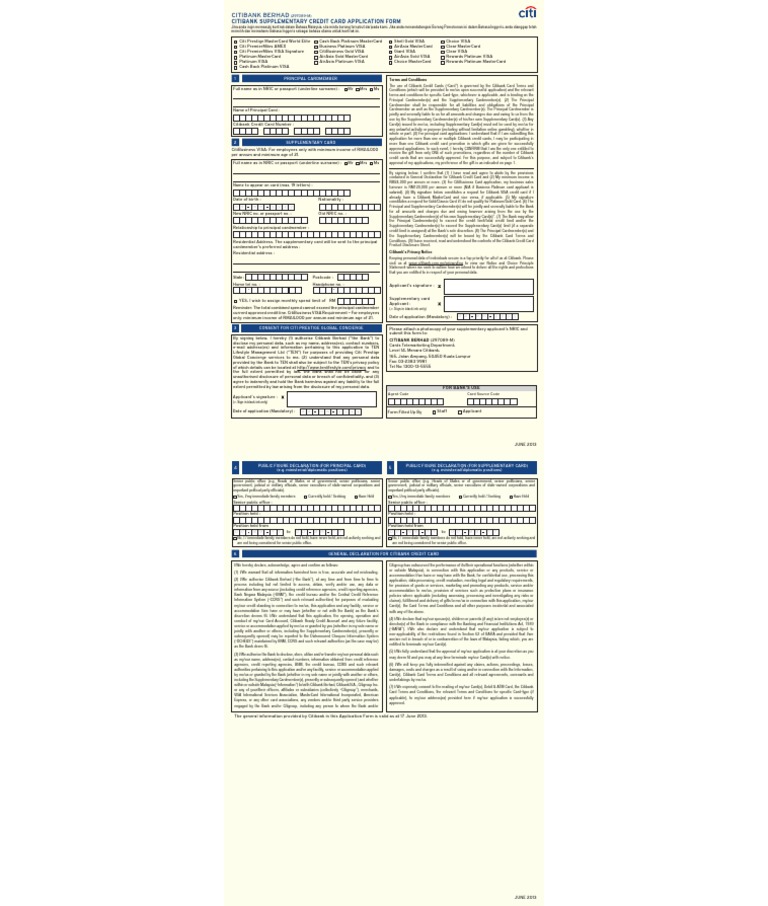 Security Bank Credit Card Application Form419889820191115 | PDF ...