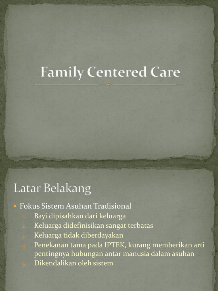 Family Centered Care | PDF