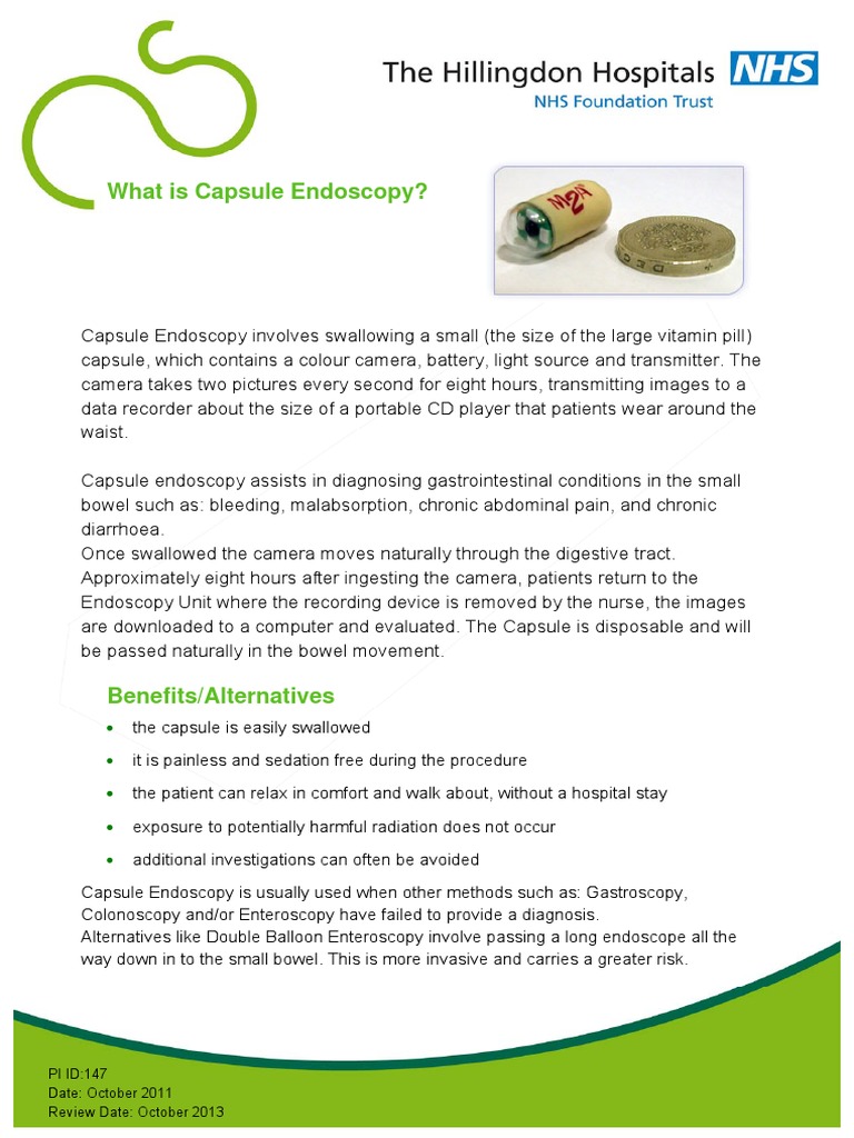 An In-Depth Guide to Capsule Endoscopy: A Minimally Invasive Procedure ...