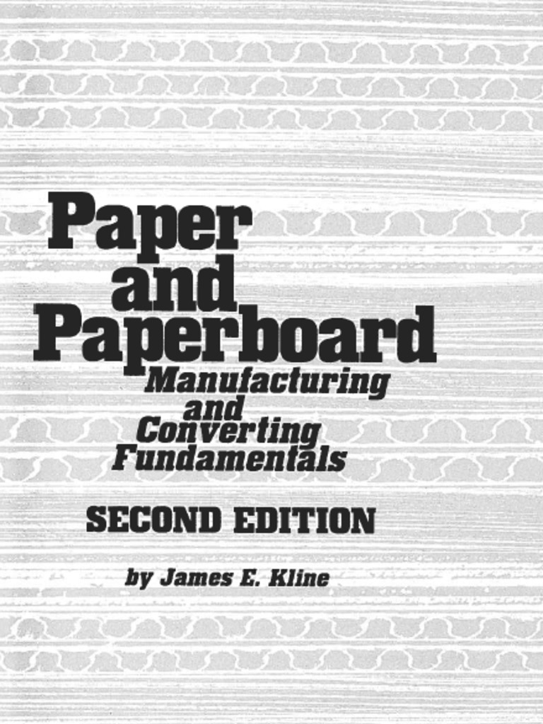 Paper and Paper Board Making Book | PDF