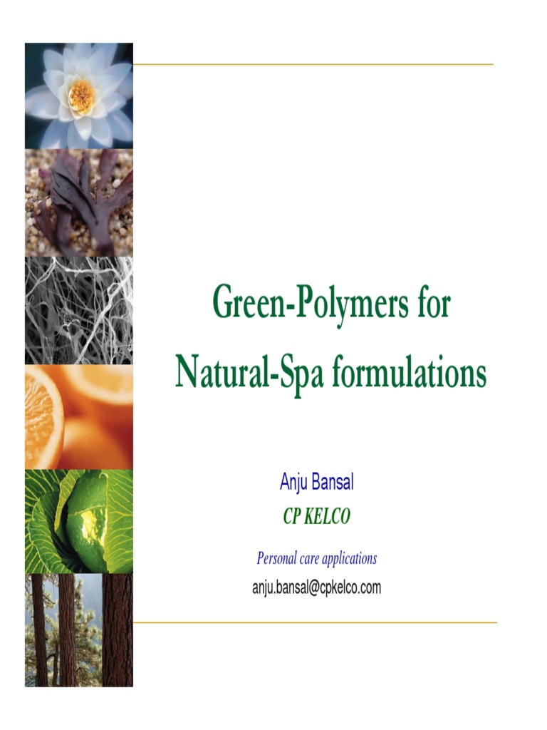 Formulas para Spa | PDF | Surfactant | Gel