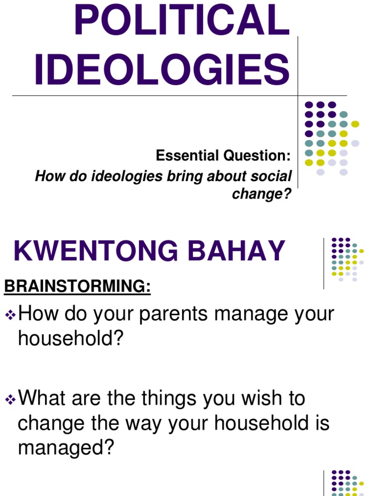 Political Ideologies | PDF | Liberalism | Conservatism