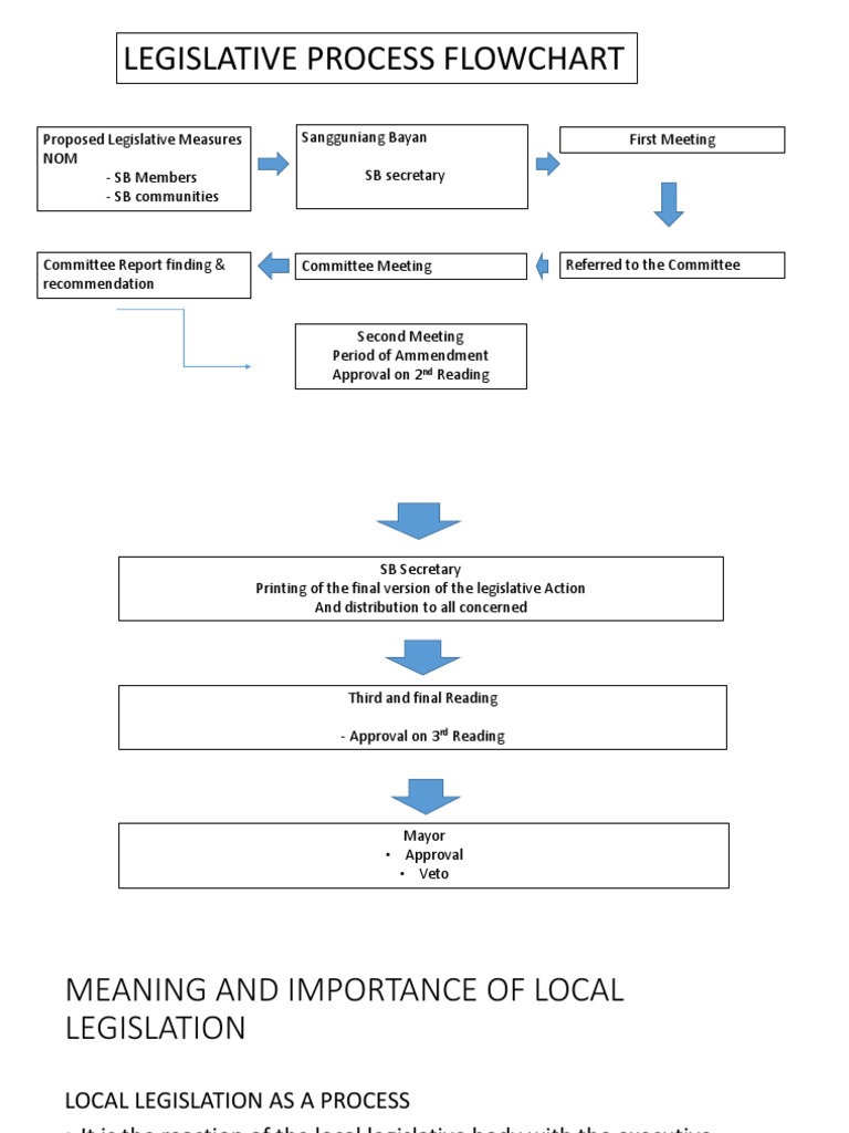 Legislative Process Flowchart | PDF | Non Governmental Organization ...