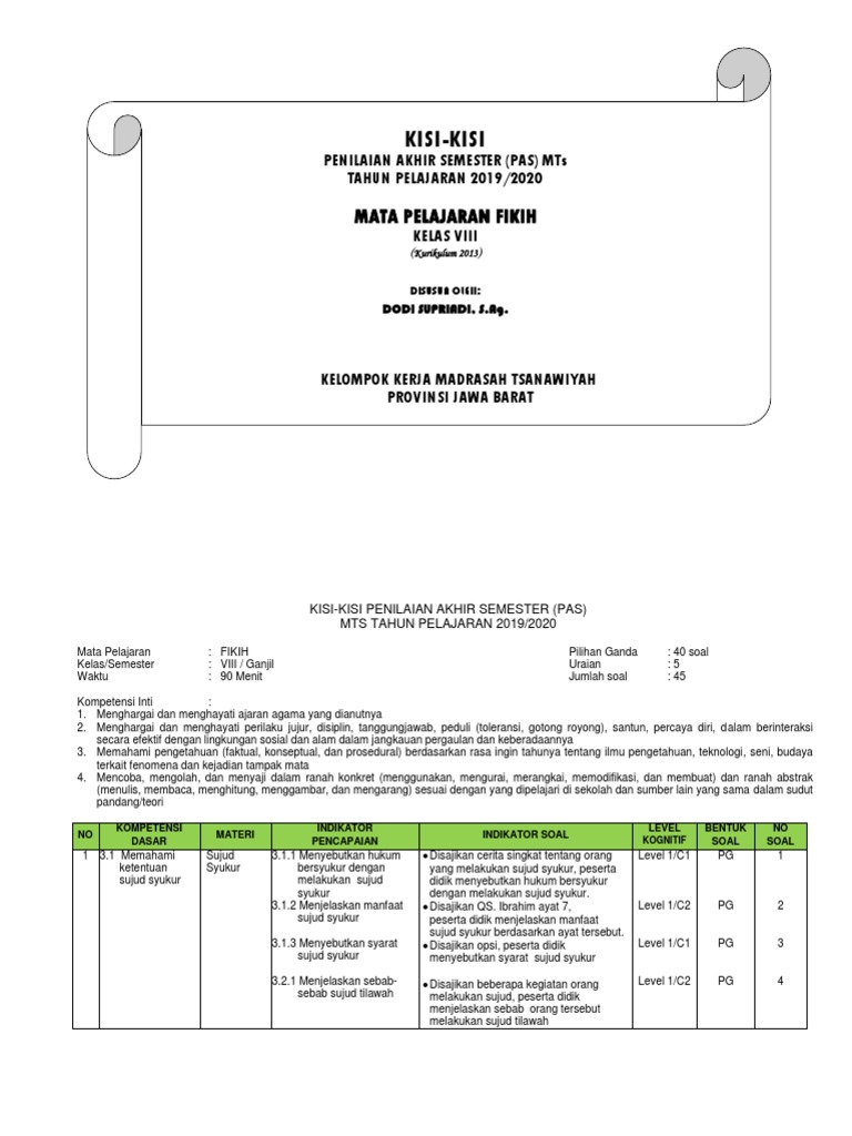 Contoh LPJ Sekolah | PDF