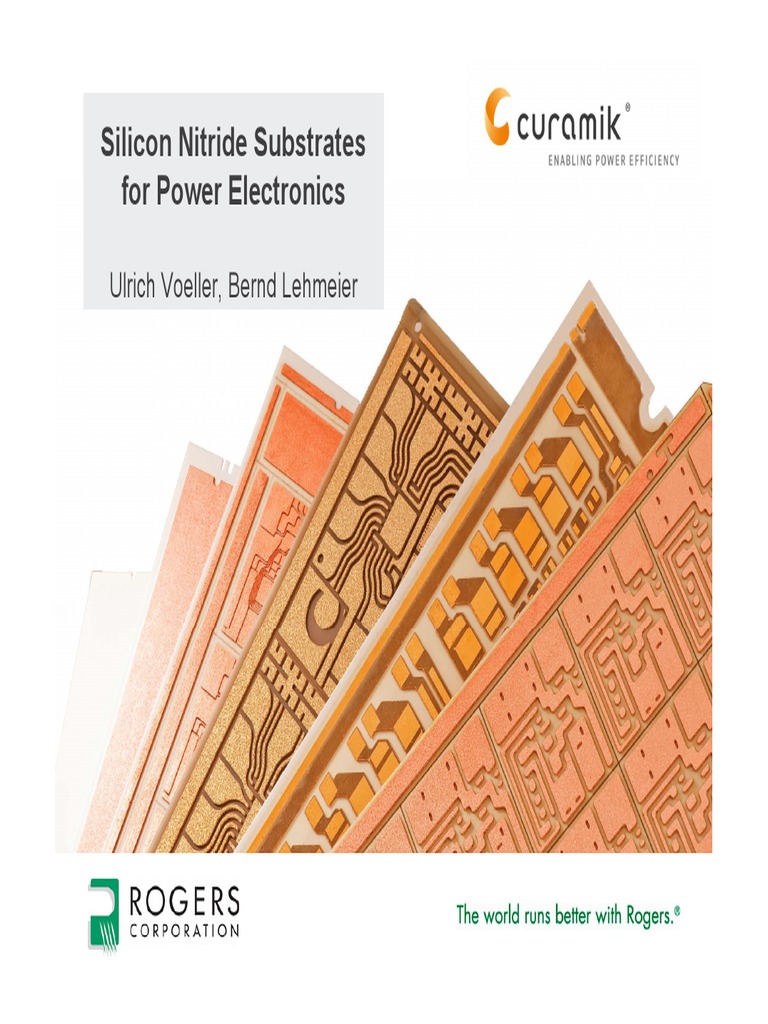 Rogers Si3n4 DCB Amb 20130117 | PDF | Copper | Electrical Breakdown