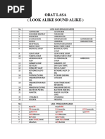 Daftar Obat Lasa dan Contohnya | PDF | World Health Organization ...