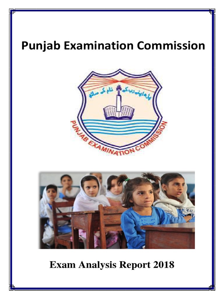 Pec Exam Analysis Report 2018 | PDF | Multiple Choice | Students