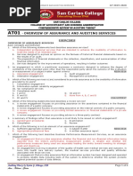 Roque CPA Reviewer Auditing ch1 Final PDF | PDF | Financial Audit | Audit