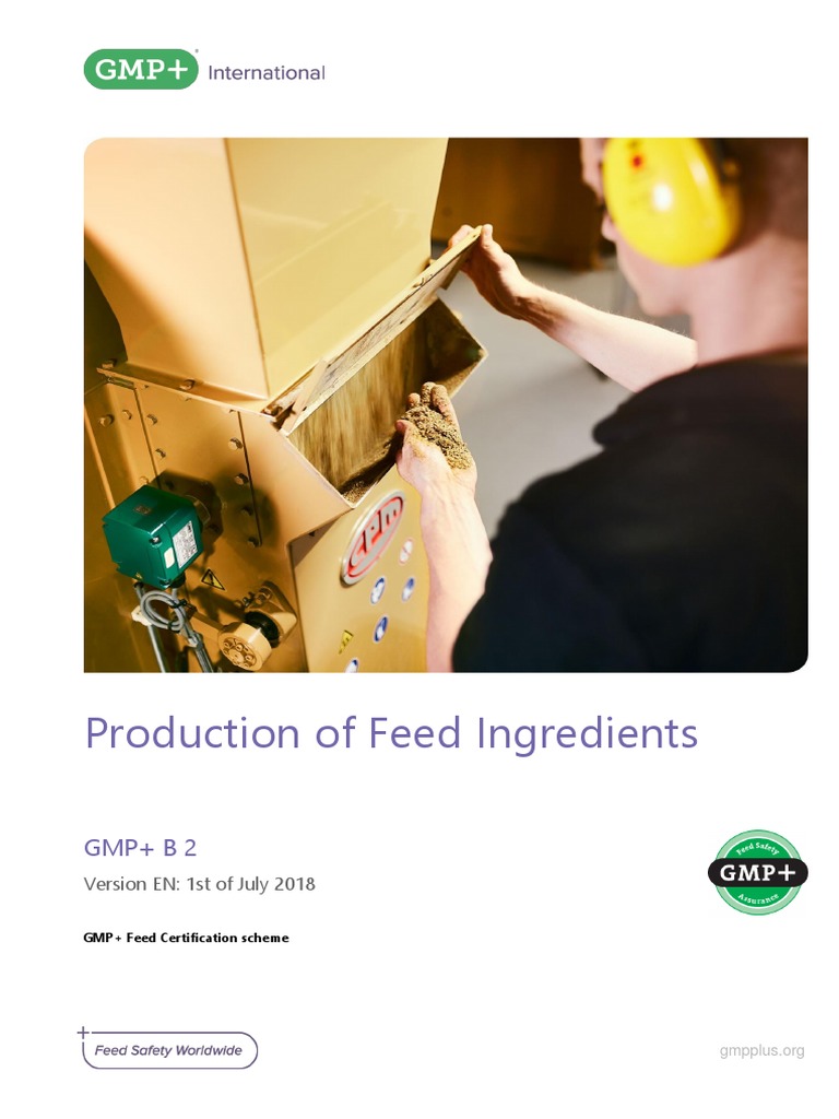 GMP Plus B2 Requirements | PDF | Hazard Analysis And Critical Control ...