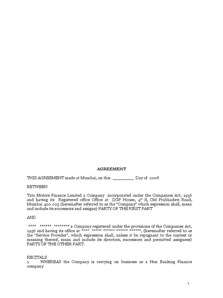 Sla Agreement Housekeeping | PDF | Housekeeping | Indemnity