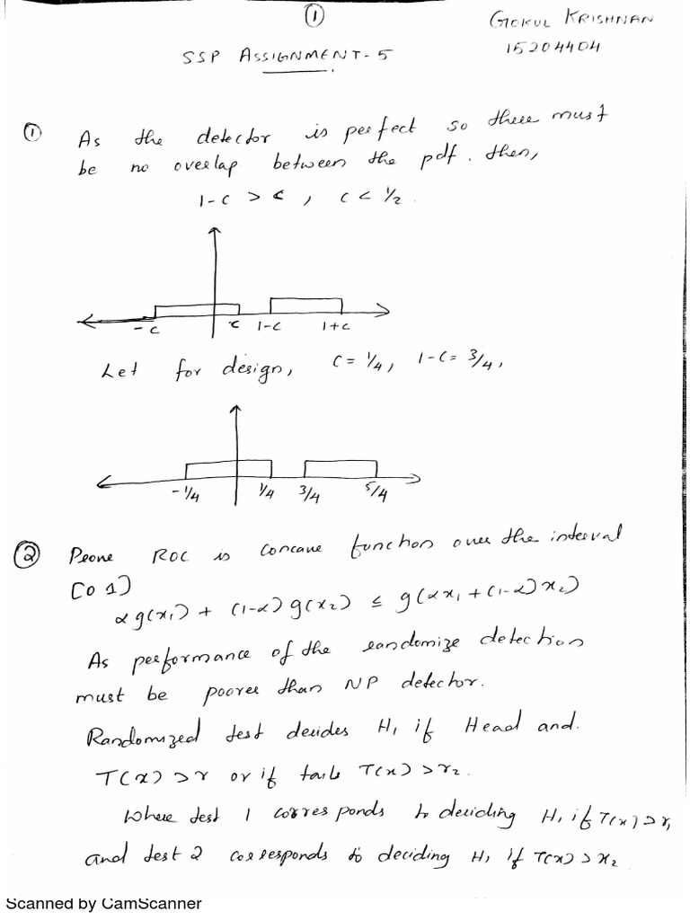 SSP Assignment 5 8 Nov | PDF