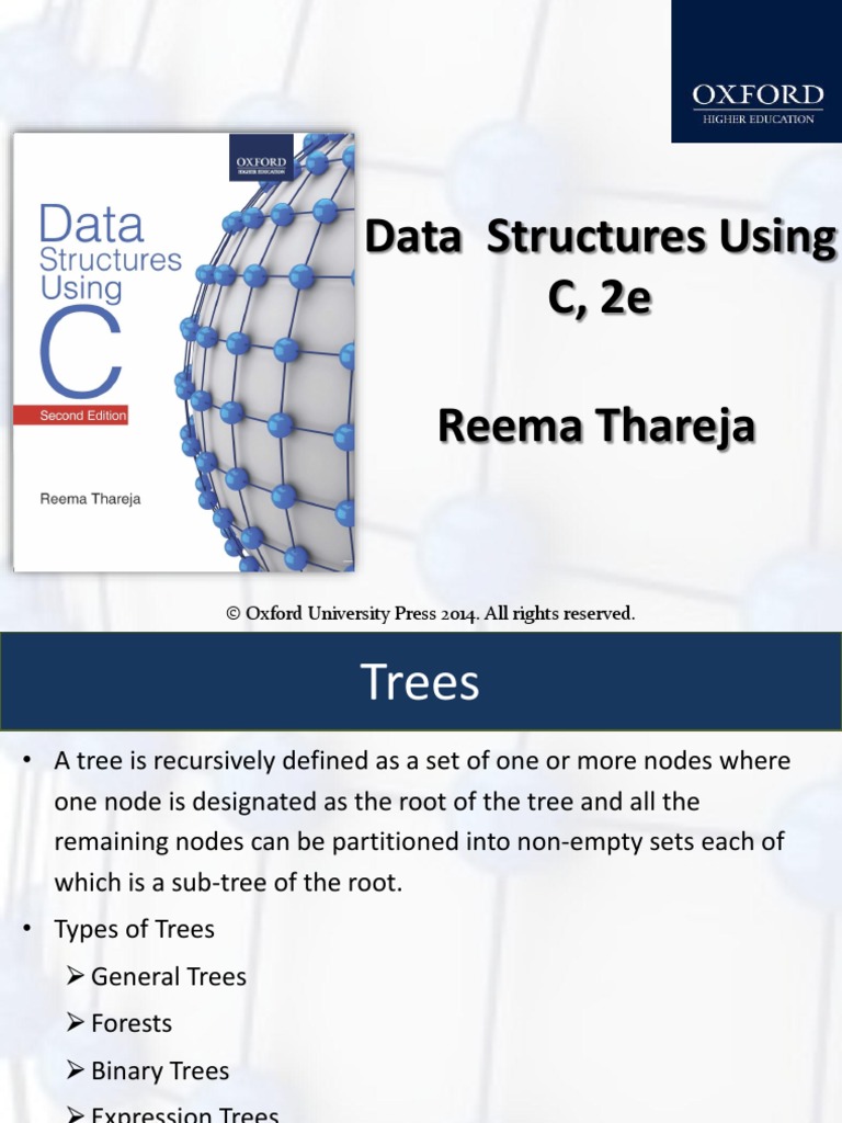 Data Structures Using C, 2e Reema Thareja: © Oxford University Press ...