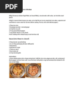Picca Steakroom - Menu | PDF | Pasta | Sauce