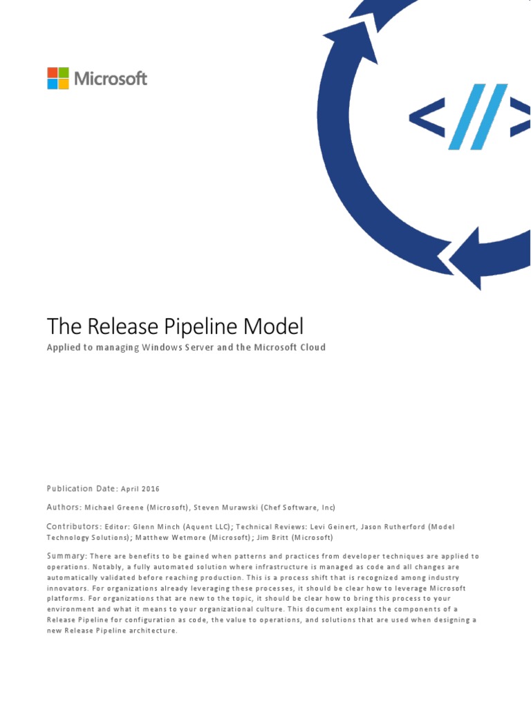 The Pipeline Model | PDF | Version Control | Software Testing