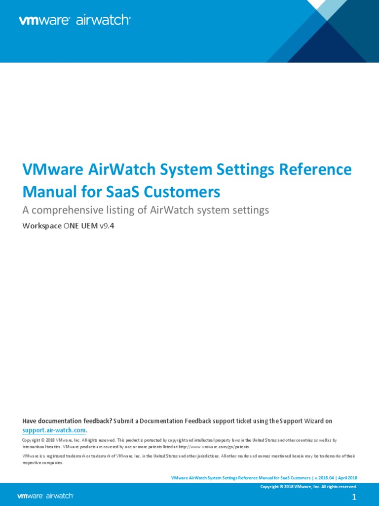 Workspace One | PDF | Transport Layer Security | Proxy Server