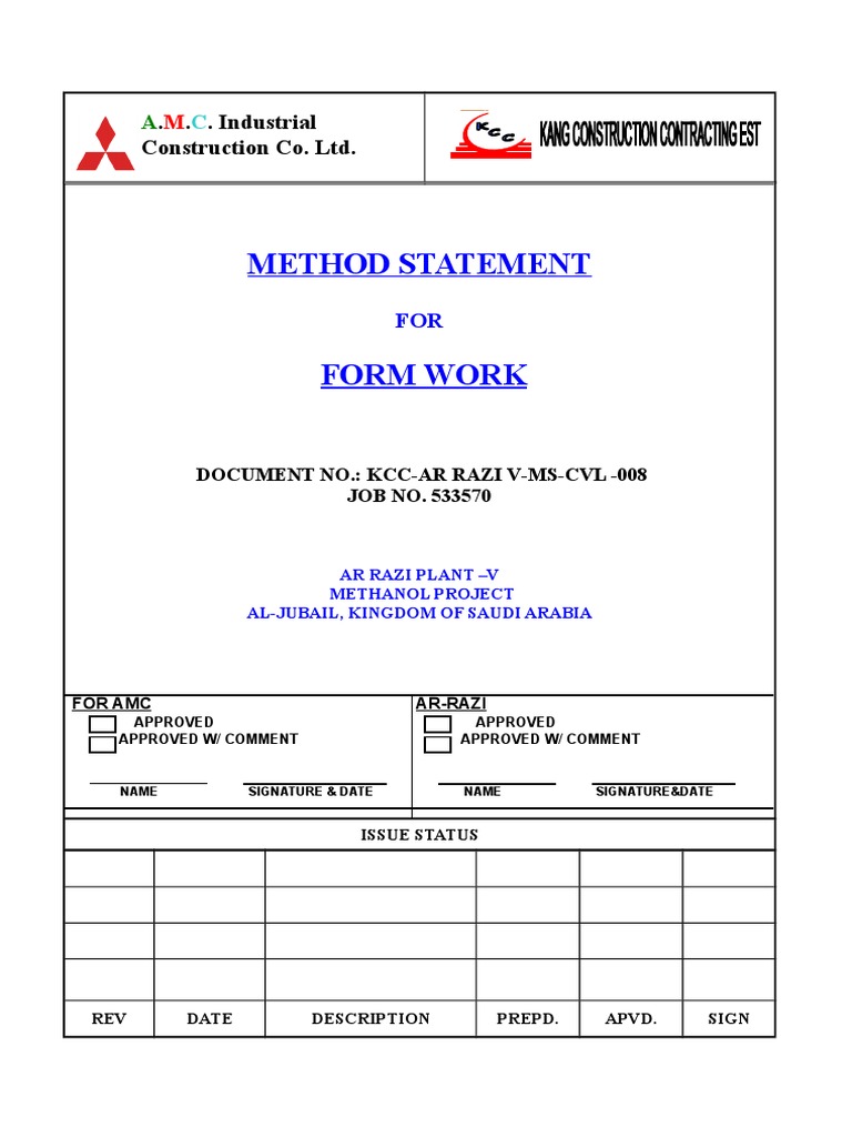 009 Form Works | PDF | Carpentry | Concrete