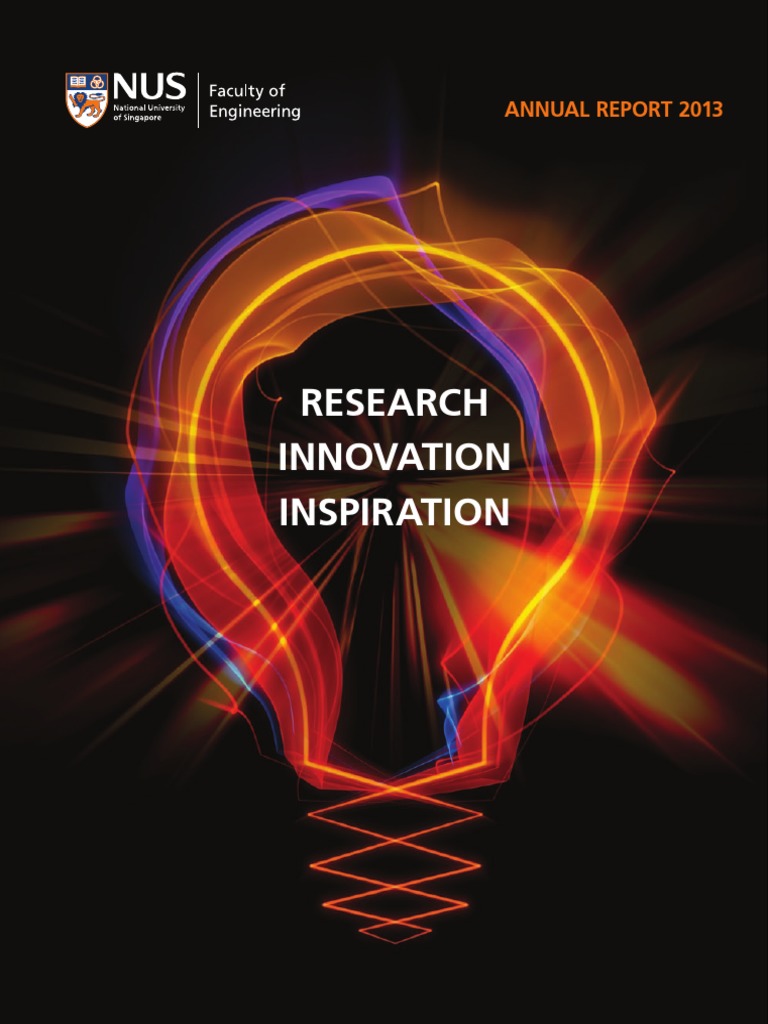 NUS Engineering 2013 Annual Report | PDF | Aerospace | Engineering