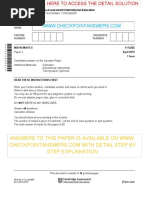 Cambridge Lower Secondary Checkpoint Maths | PDF | Area | Mathematics