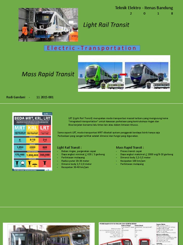 LRT MRT | PDF | Teknologi & Rekayasa