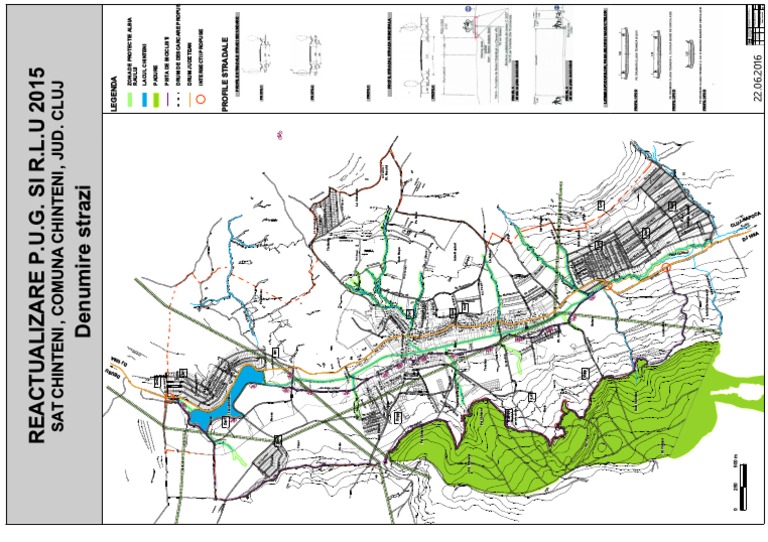 Chinteni Urban Development Map | PDF
