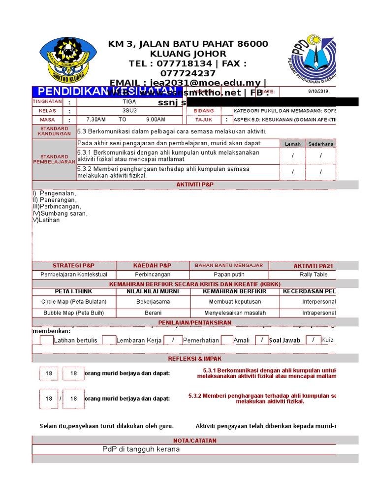 RPH PJK T4 M30 | PDF