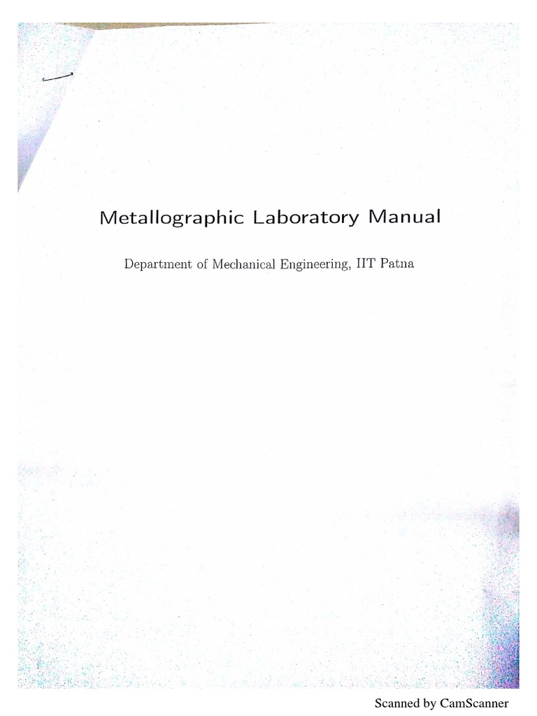 Metallography | PDF
