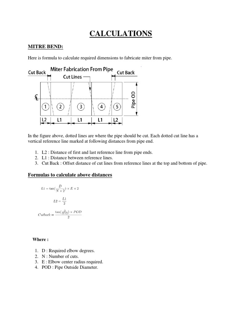 Piping Calculations | PDF | Pipe (Fluid Conveyance) | Angle